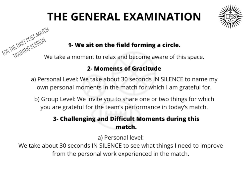 Finding God in Football: The Ignatian Examen Applied to Sports - The ...